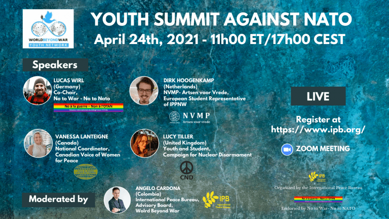 Youth Summit Against NATO | IPB - International Peace Bureau